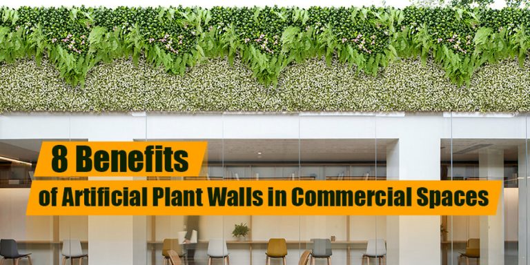 8 Benefits of Artificial Plant Walls in Commercial Spaces - EdenVert