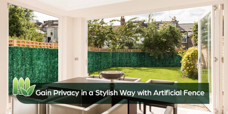 Gain Privacy in a Stylish Way with Artificial Fence - EdenVert
